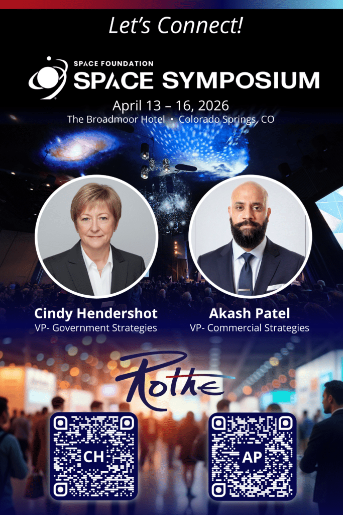 Rothe attends the National Space Symposium in Colorado Springs | Rothe